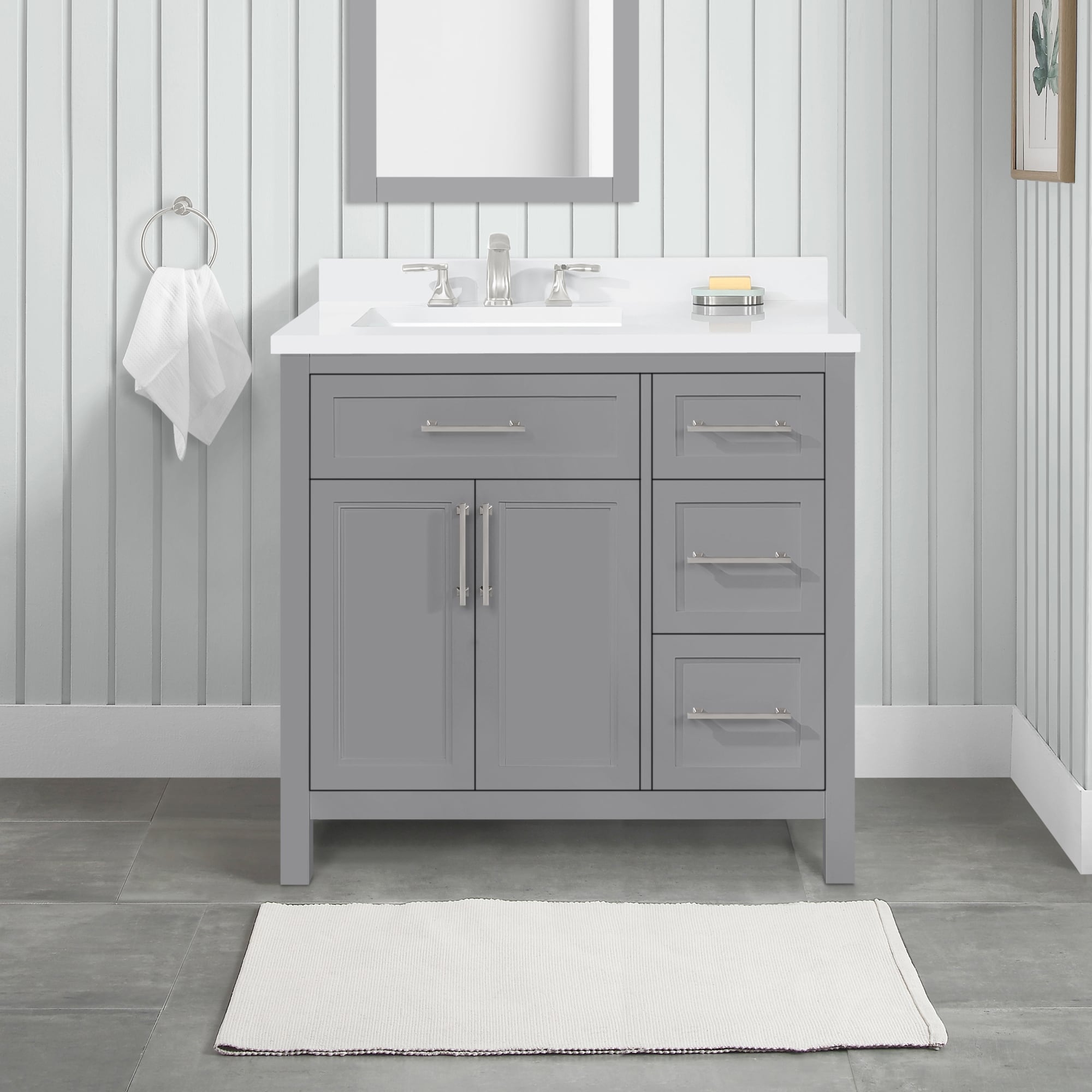 Grey Bathroom Vanities – Saber Sales
