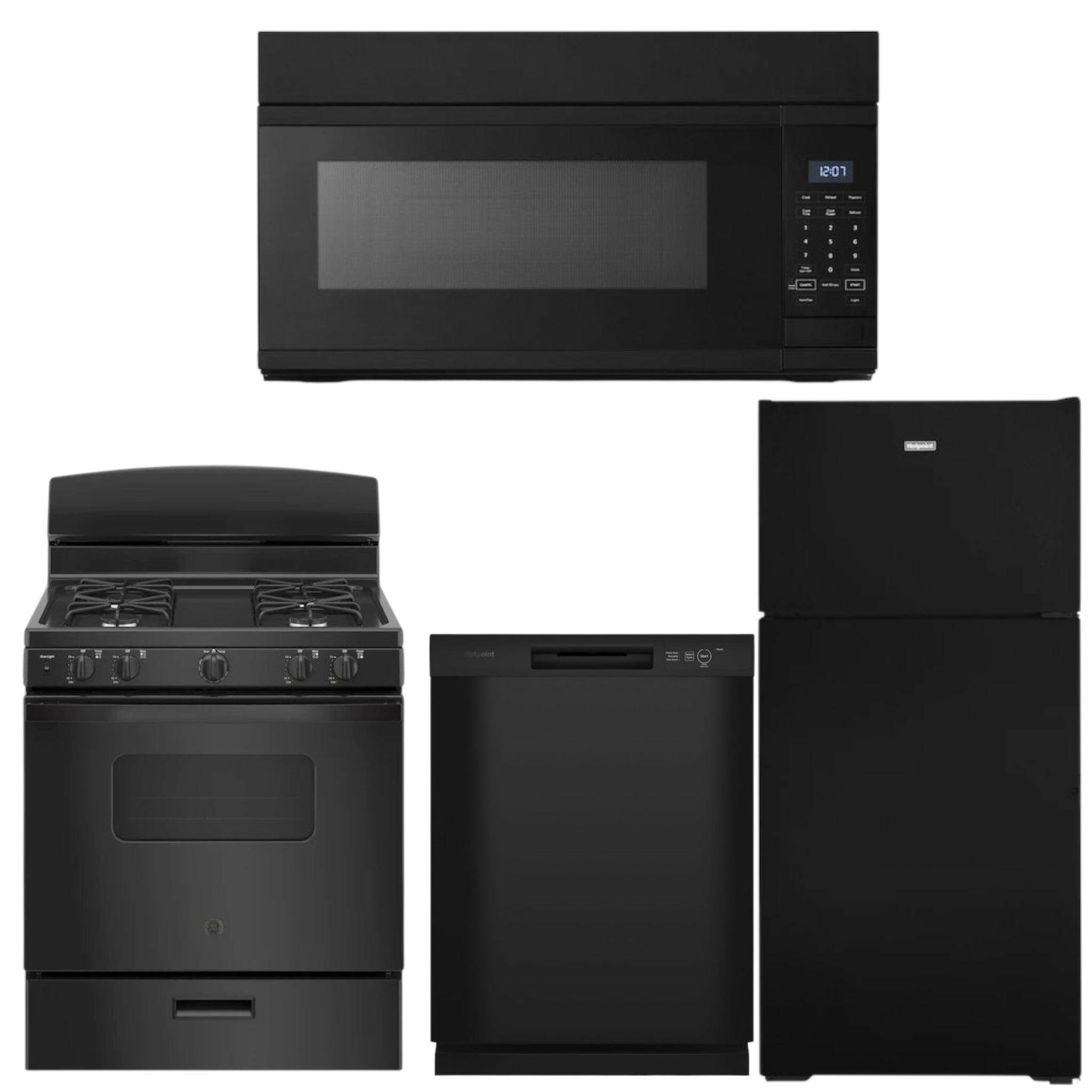 Black Appliance Bundle (Gas Stove) – Saber Sales