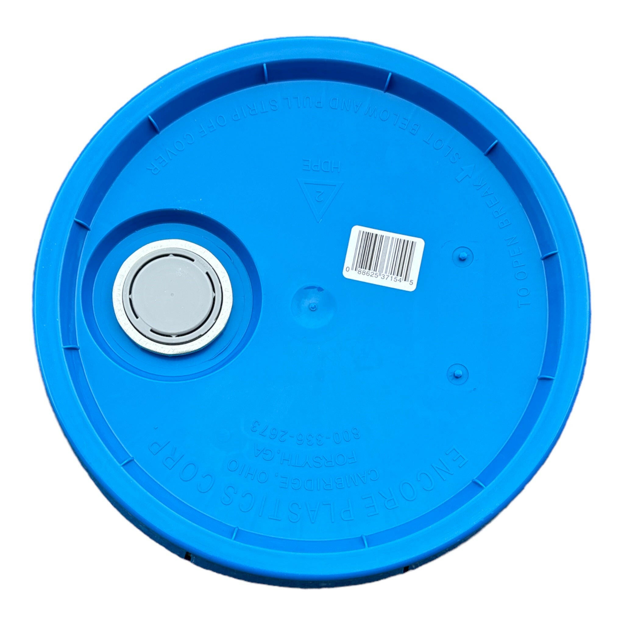 Blue 5-Gallon Pail Lid – Saber Sales
