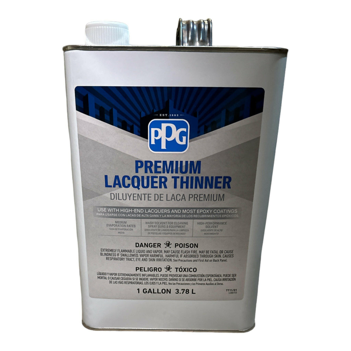 PPG Premium Lacquer Thinner – Saber Sales & Service