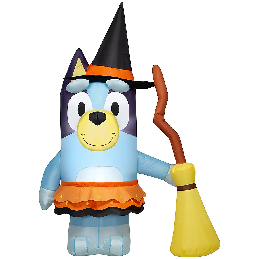 Bluey 3.5-ft LED Bluey Witch Inflatable – Saber Sales