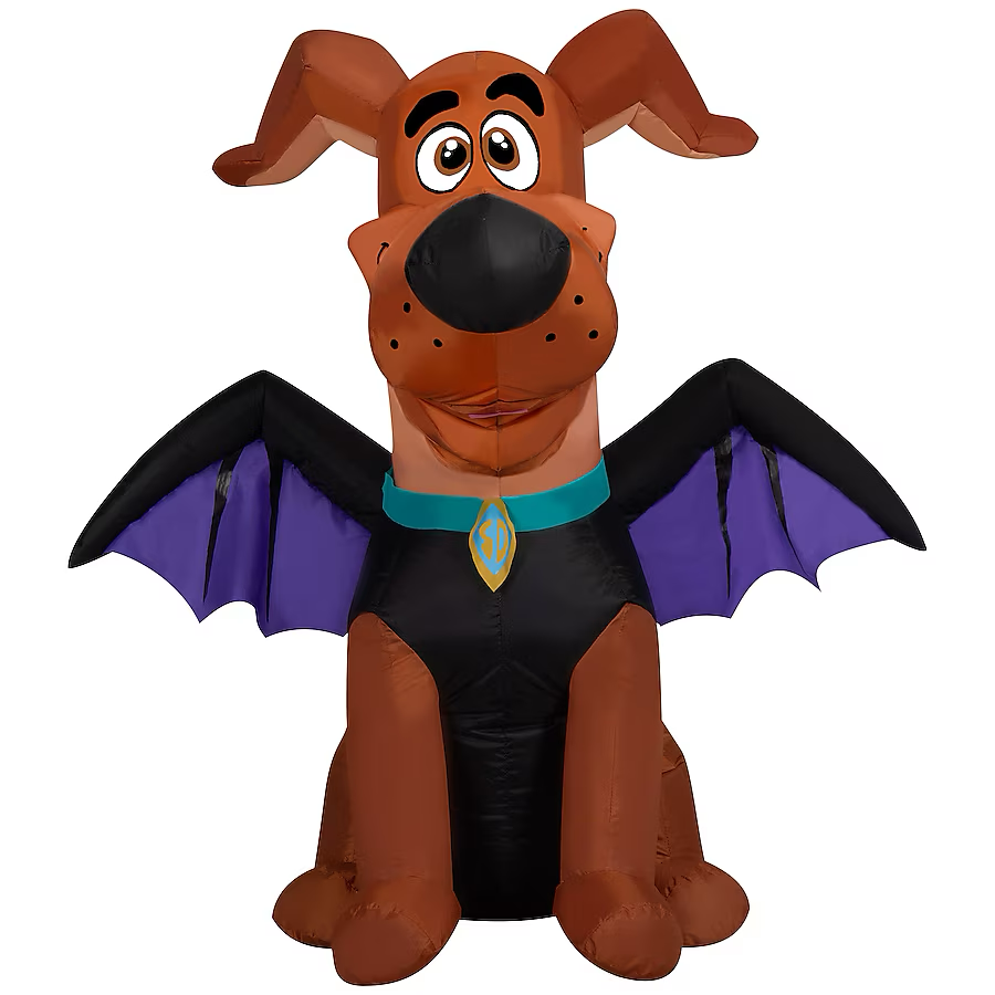 Warner Brothers 3.5-ft LED Scooby in Bat Costume Inflatable – Saber Sales