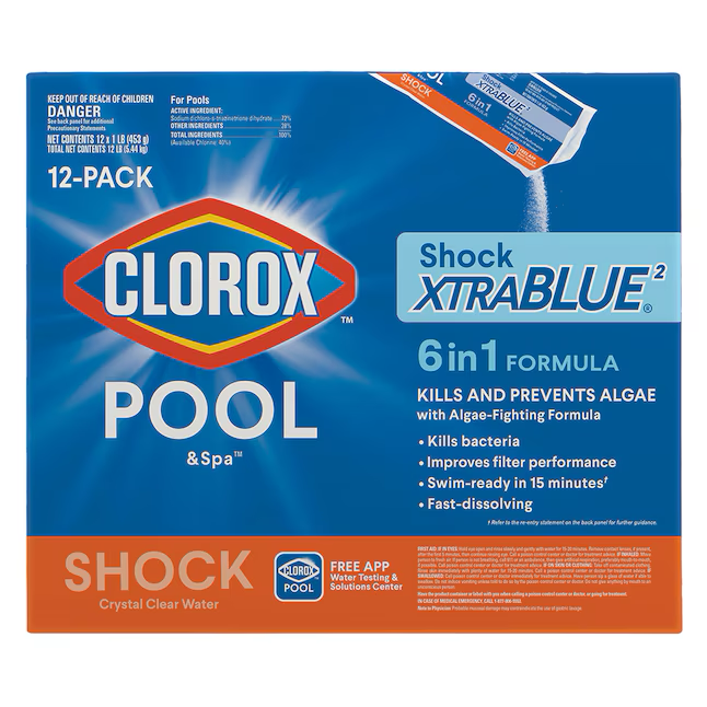 Clorox Pool&Spa 12-Pack 16 oz Pool Shock – Saber Sales & Service