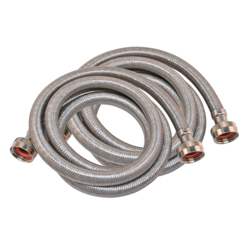 Eastman 2-Pack 6 ft. Braided Washing Machine Hoses – Saber Sales & Service