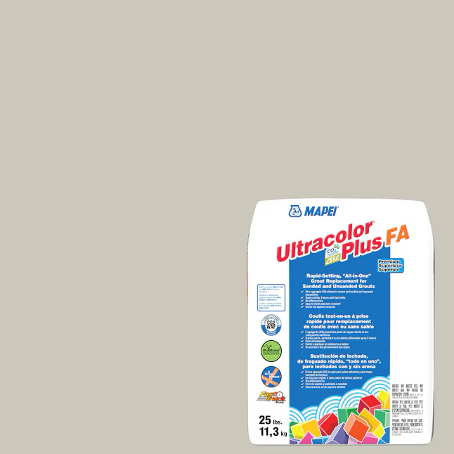 MAPEI Ultracolor Plus FA Alabaster #5001 All-in-one Grout (25-lb ...