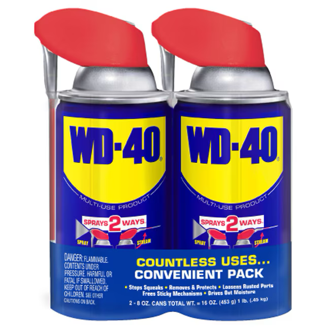WD-40 Original WD-40 Formula, Multi-Purpose Lubricant 8-fl oz Spray wi ...