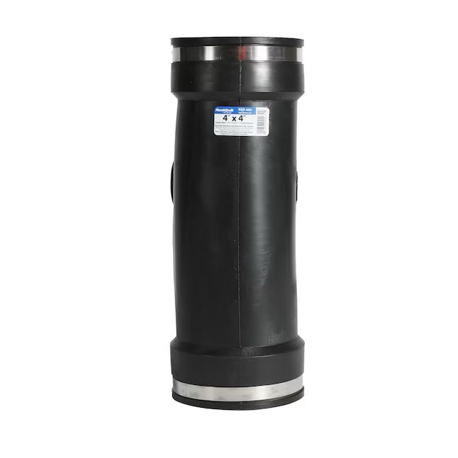 Fernco Flexible PVC PlumbQwik Tee - 4-in. Diameter – Saber Sales & Service