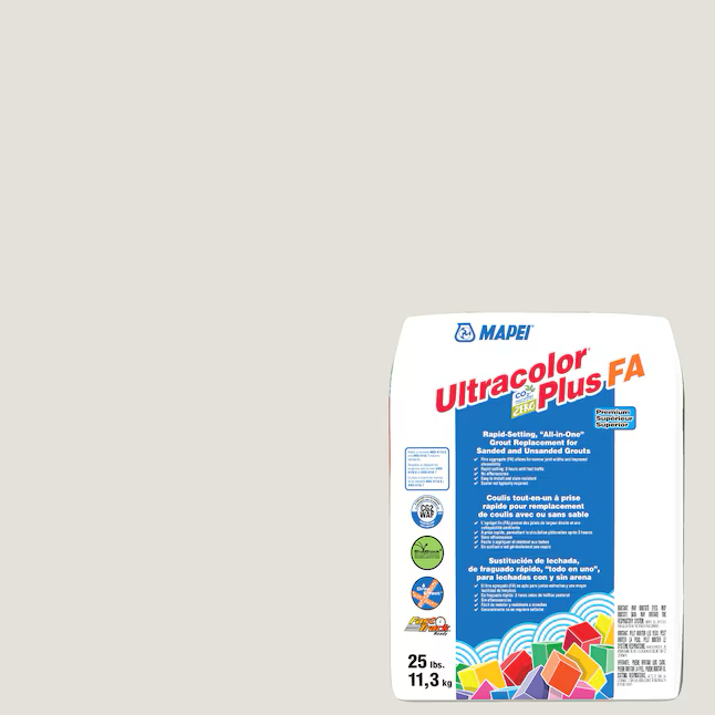 MAPEI Ultracolor Plus FA White #5000/Eggshell #5220 All-in-one Grout ...