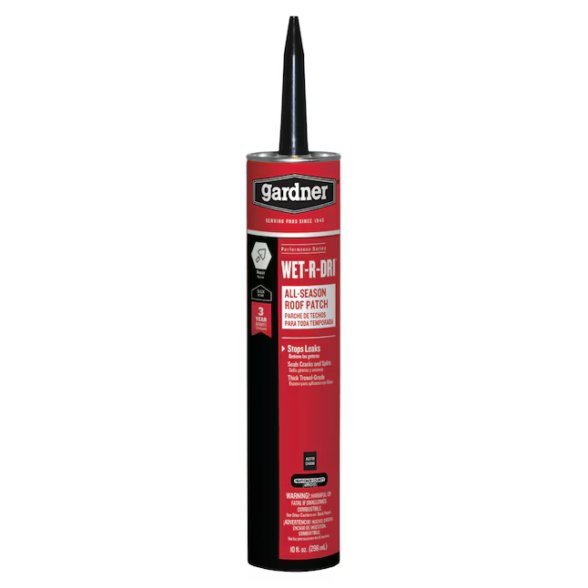 Gardner Wet-R-Dri 10-oz Cement Roof Sealant – Saber Sales