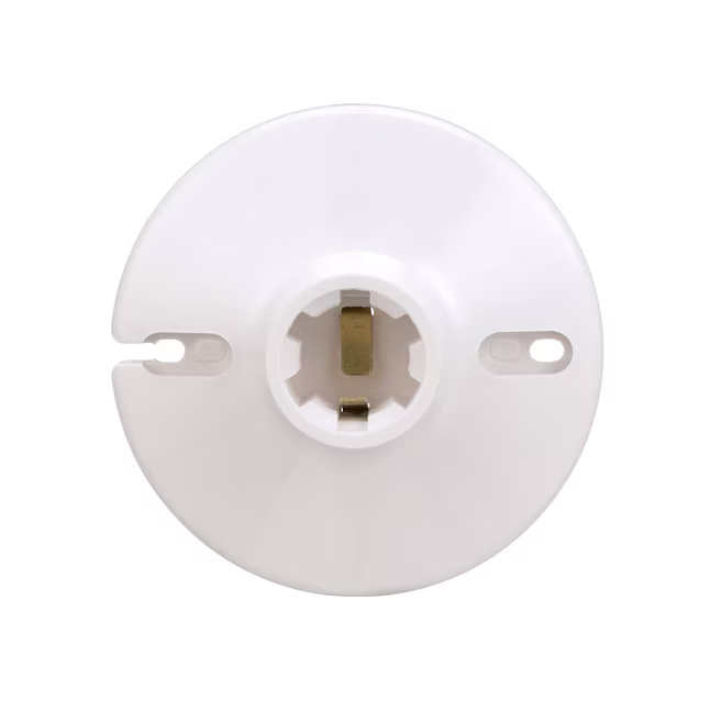 Eaton 660-Watt Plastic Keyless Ceiling Socket, White – Saber Sales