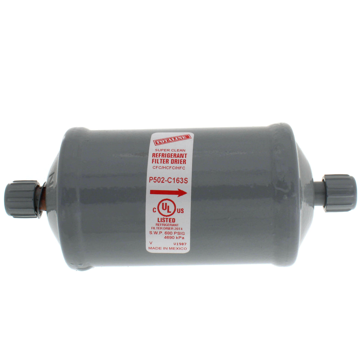 Totaline® Liquid Line Filter Drier 3/8" ODF 16cu. in. (Solid Core ...