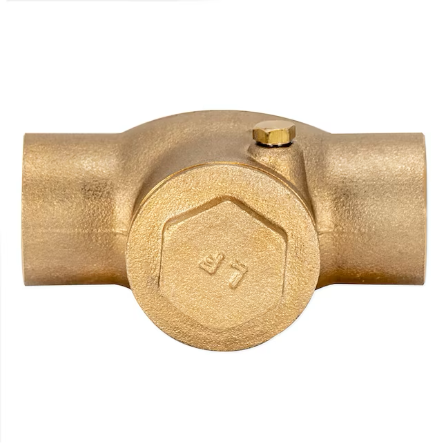 EZ-FLO Brass 3/4-in Copper Sweat Swing Check Valve – Saber Sales & Service