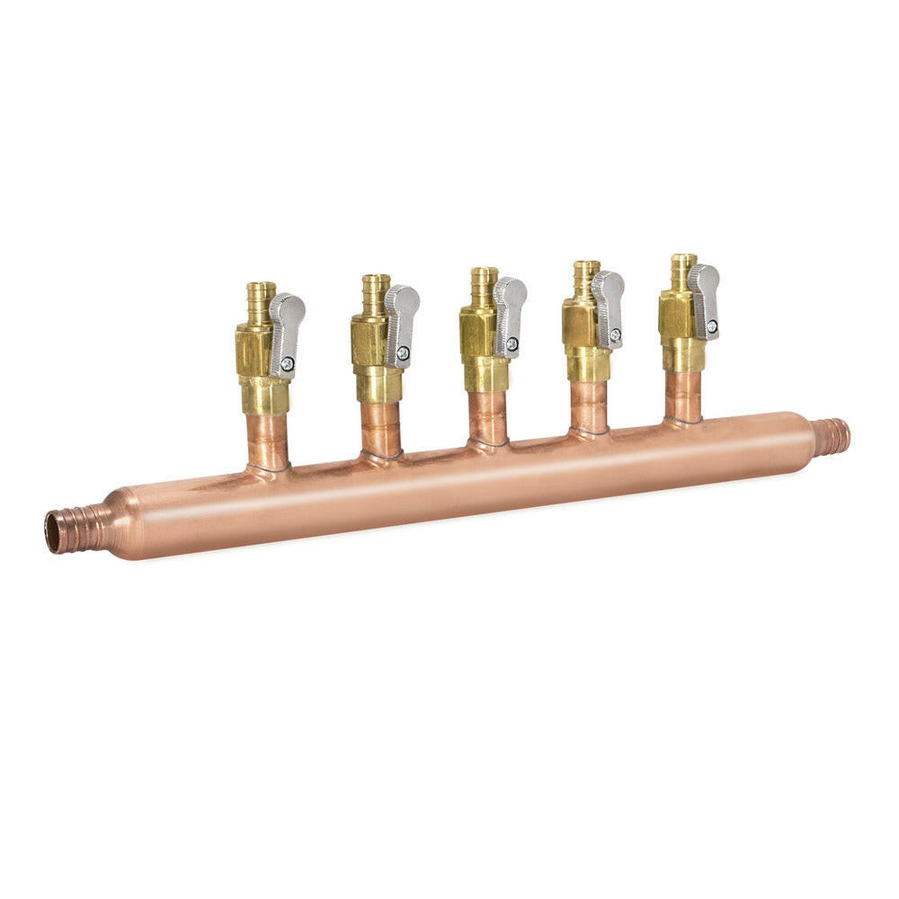 Sioux Chief Copper F1807 Open Manifold System (5-Port) – Saber Sales ...