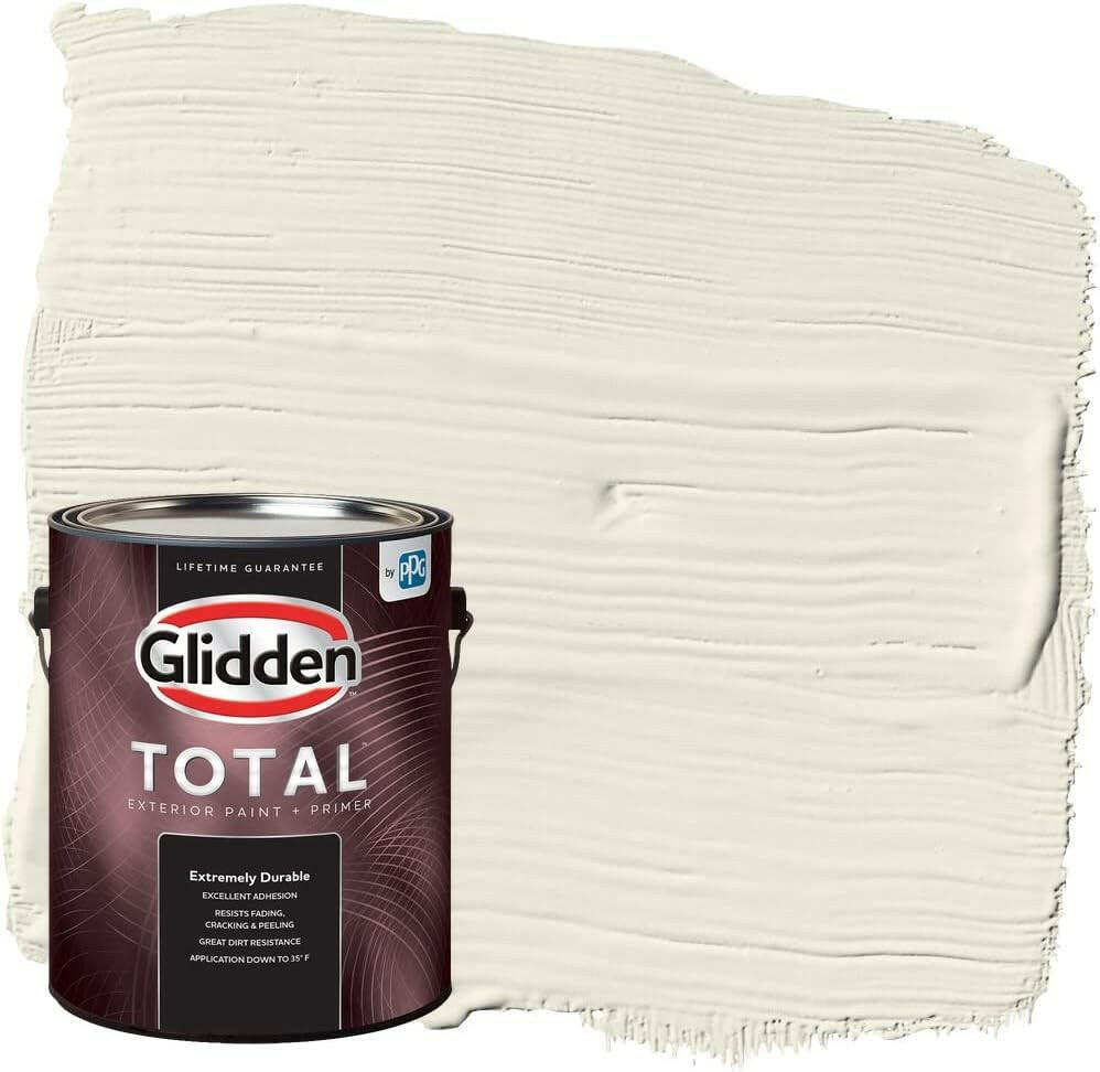 Glidden Total Exterior Paint & Primer Semi-Gloss, Cold Foam – Saber Sales