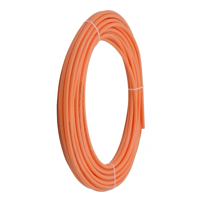 SharkBite 3/8-in (1/2-in O.D) x 100-ft Orange PEX-C Pipe With Oxygen-B ...