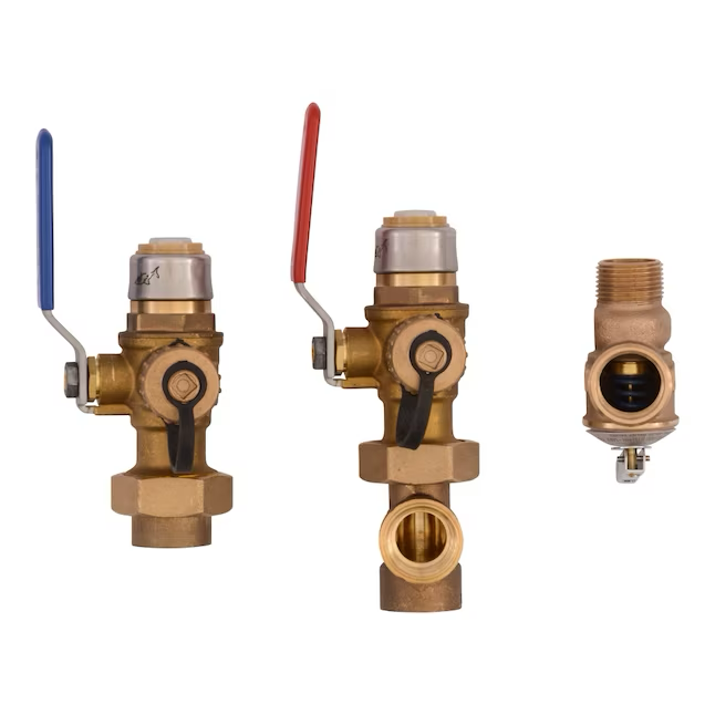 SharkBite 3/4 in. Tankless Water Heater Valves Installation Kit – Saber ...