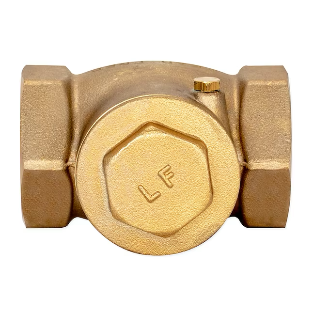 EZ-FLO Brass 1-1/2-in Iron Pipe Size Swing Check Valve – Saber Sales ...