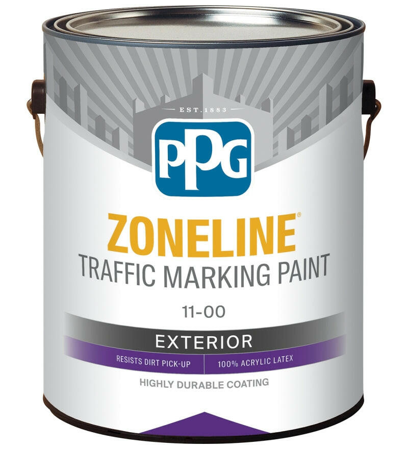 PPG ZONELINE® Exterior Traffic & Zone Marking Paint (White) – Saber Sales