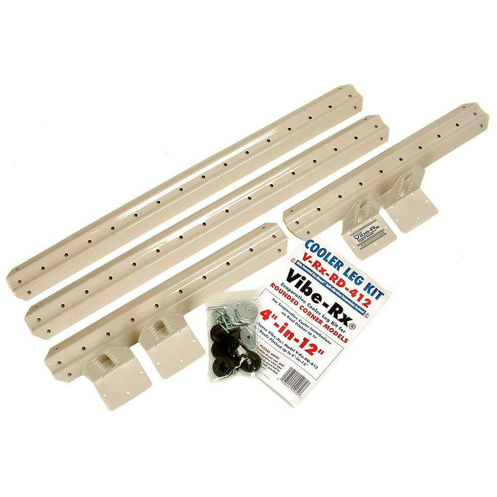 Dial® Tan/Almond Evaporative Cooler Vibe-RX™ Round Corner Leg Kit ...