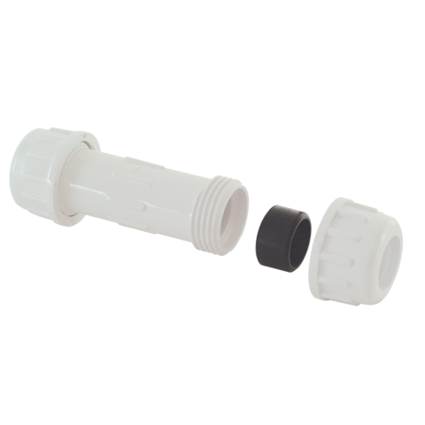 Eastman 1/2 in. IPS PVC Schedule 40 Compression Coupling – Saber Sales ...