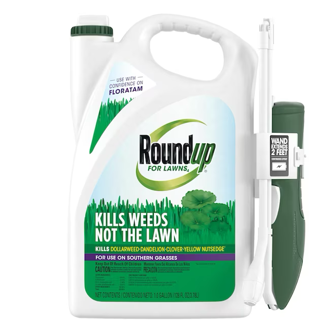 Roundup For Lawns 1-Gallon Ready to Use Lawn Weed Killer – Saber Sales