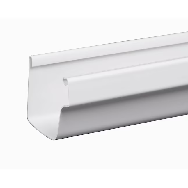 Amerimax 4.5-in x 120-in White K Style Gutter – Saber Sales & Service