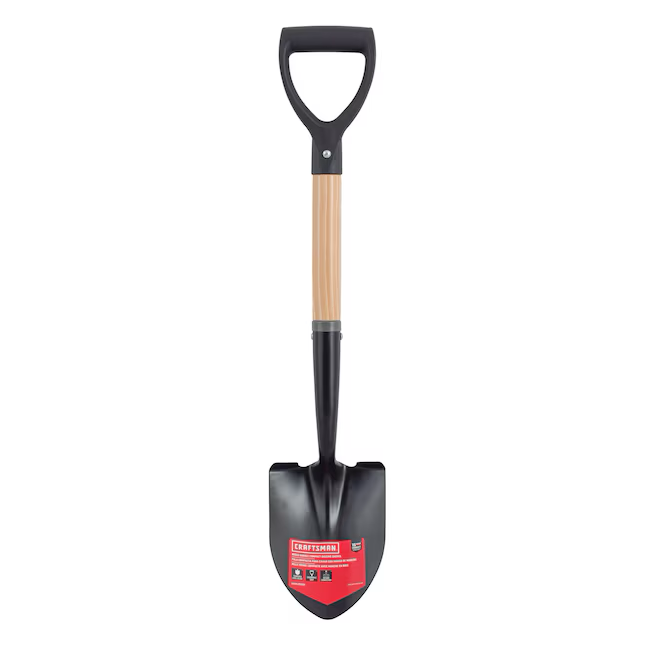 CRAFTSMAN 13.5-in Wood D-Handle Digging Shovel – Saber Sales