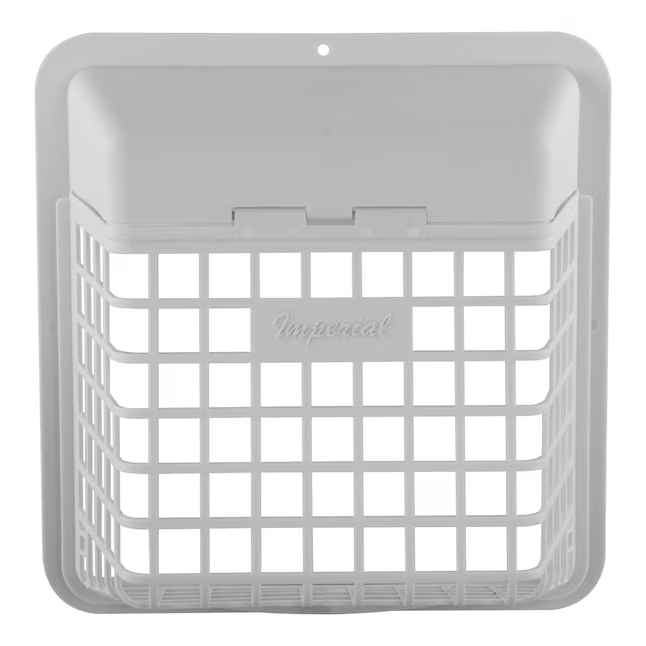 IMPERIAL 4-in Plastic Pest Guard Dryer Vent Cap – Saber Sales