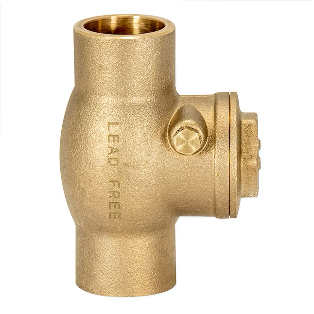 EZ-FLO Brass 3/4-in Copper Sweat Swing Check Valve – Saber Sales & Service