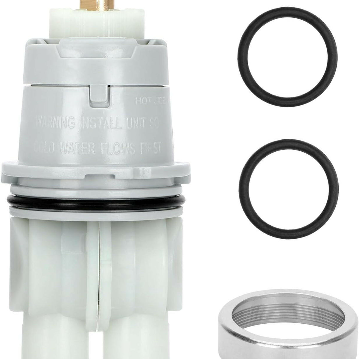 Delta Plastic RP46074 Shower Valve Cartridge Assembly With Bonnet Nut ...