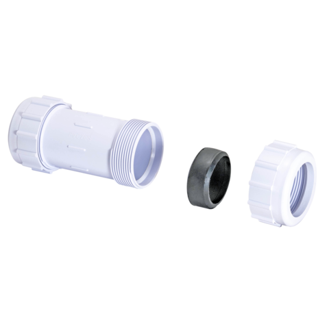 Eastman 2 in. IPS PVC Schedule 40 Compression Coupling – Saber Sales ...