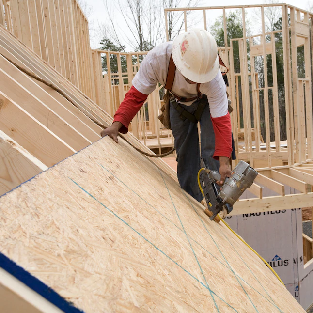 7/16-in x 4-ft x 8-ft Osb (Oriented Strand Board) Sheathing – Saber ...