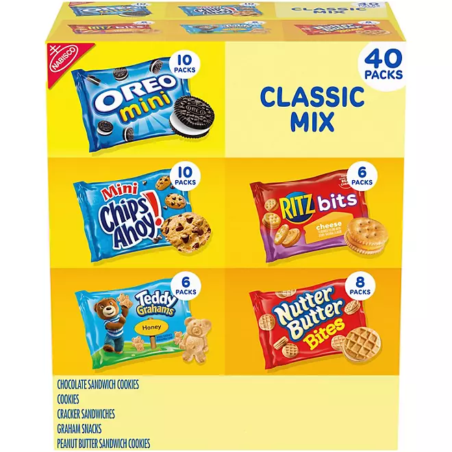 Nabisco Classic Mix Variety Pack (40 pk.) – Saber Sales & Service
