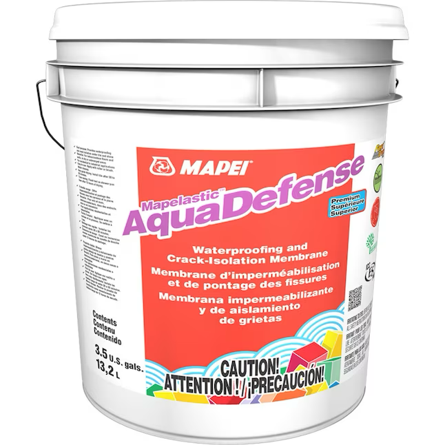 MAPEI Mapelastic Aquadefense 3.5-Gallon Liquid Indoor or Outdoor Water ...