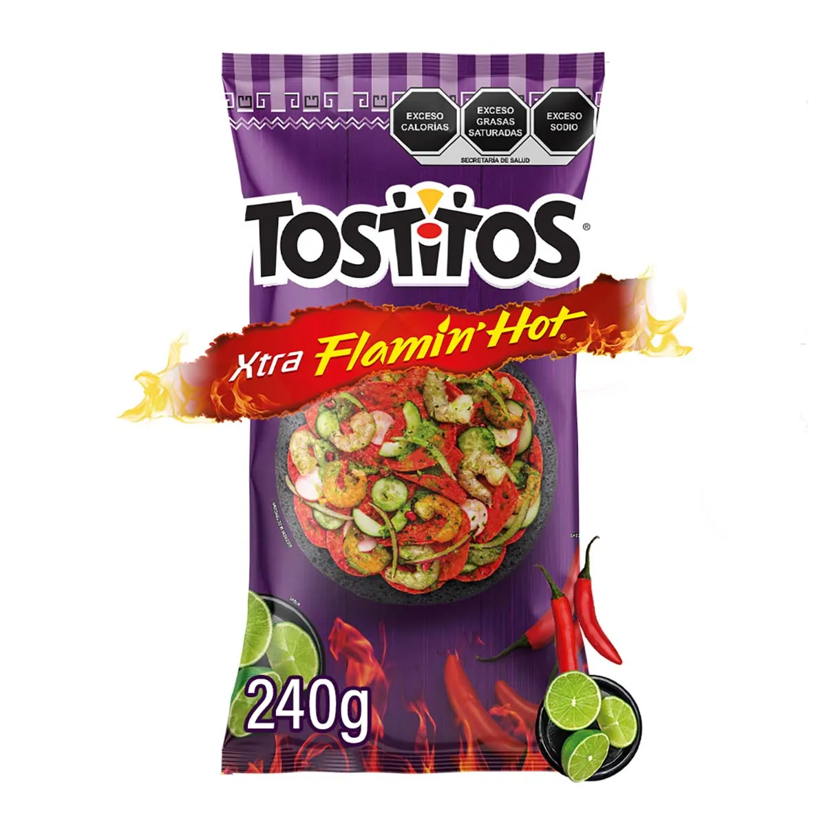 Tostitos Xtra Flamin Hot Chips (240 G) – Saber Sales & Service
