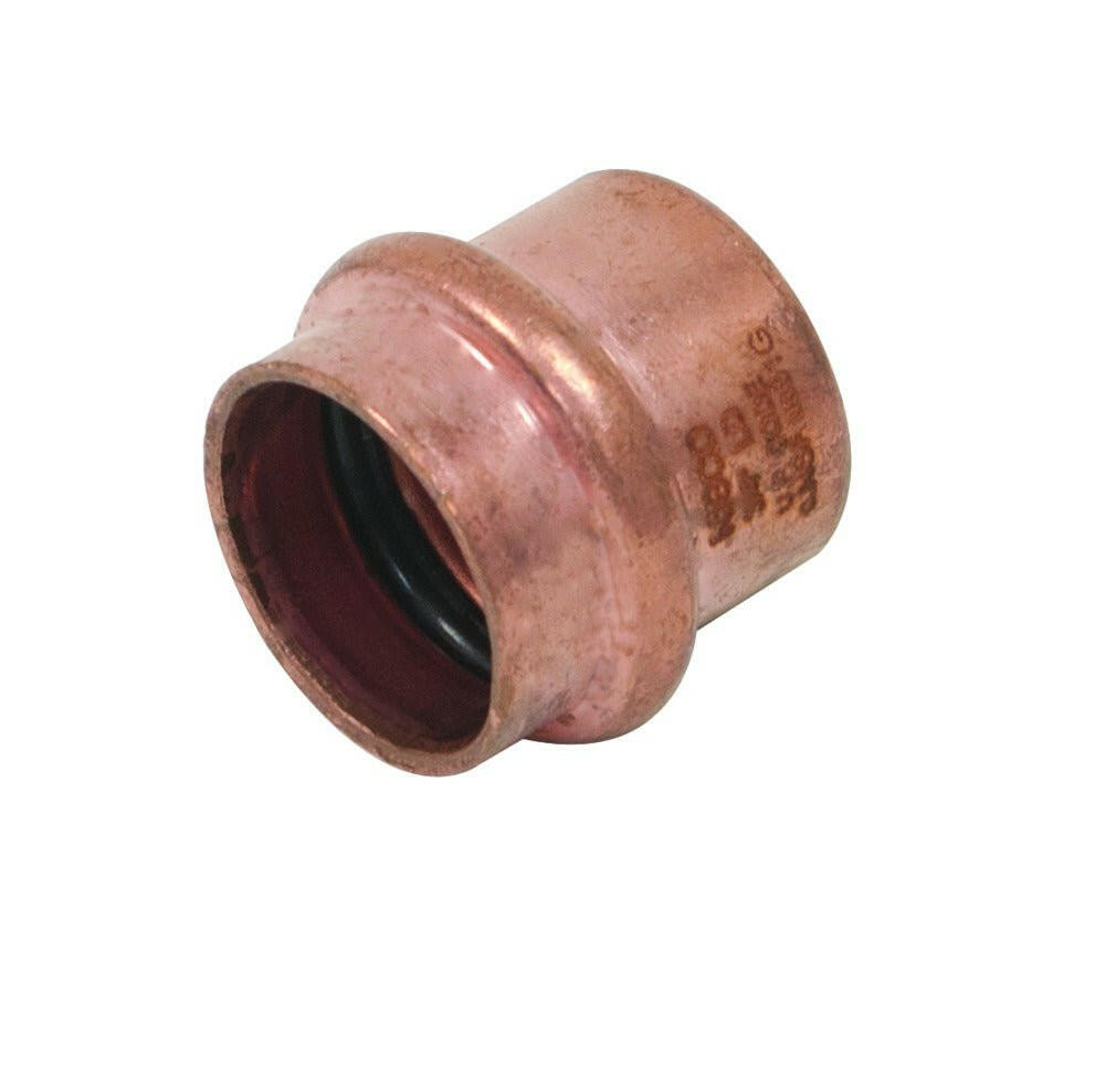 1 in. Copper Press Pressure Tube Cap – Saber Sales