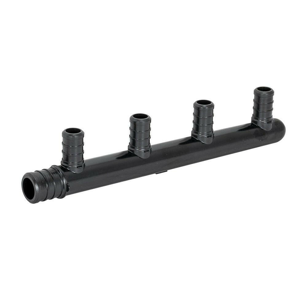 Eastman 4-Port F2159 PEX Closed Manifold – 3/4 In. x 1/2 In. – Saber Sales
