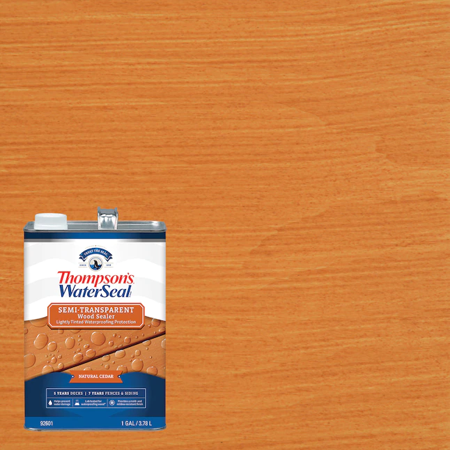 Thompson's WaterSeal Signature Series Pre-tinted Natural Cedar Semi-tr ...