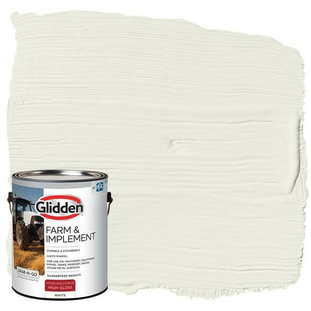 Glidden® Farm & Implement Interior/Exterior Grab-N-Go® Alkyd Enamel (W ...