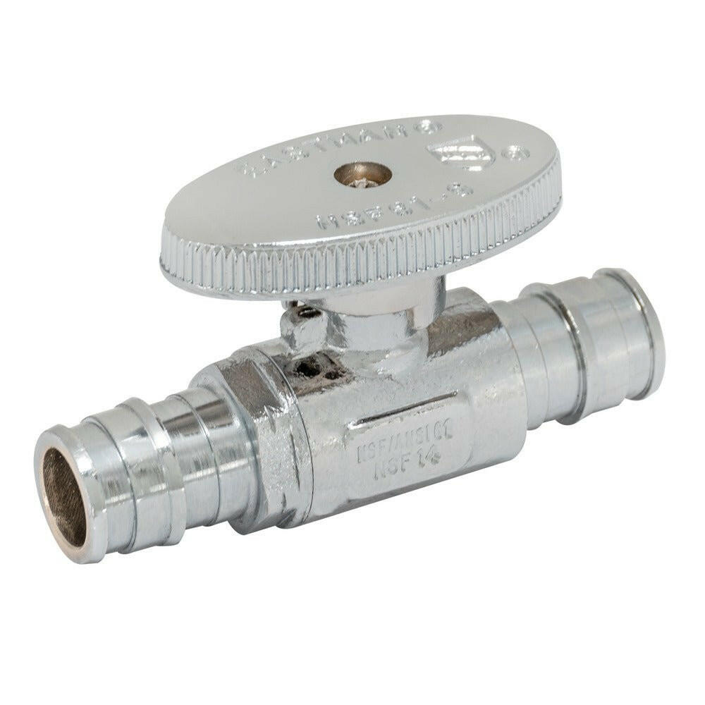 Eastman 1/4-Turn Stop Valve – 1/2 in. Expansion PEX x 1/2 in. PEX ...