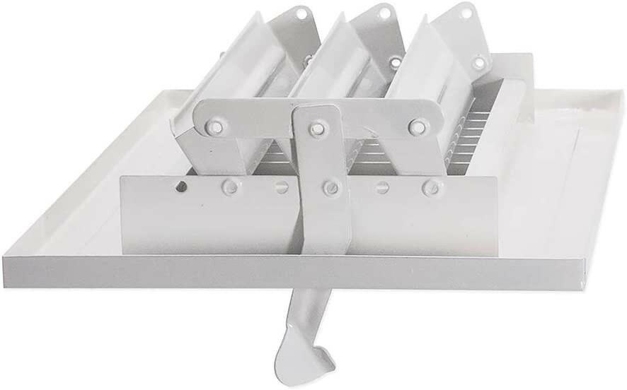 EZ-FLO 8 x 4 Inch Ventilation Steel Sidewall/Ceiling Register Return A ...