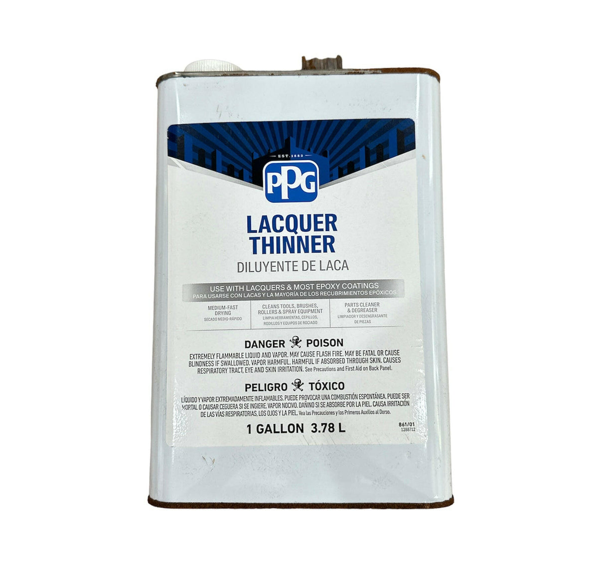 PPG® Lacquer Thinner (1-Gallon) — Saber Sales & Service