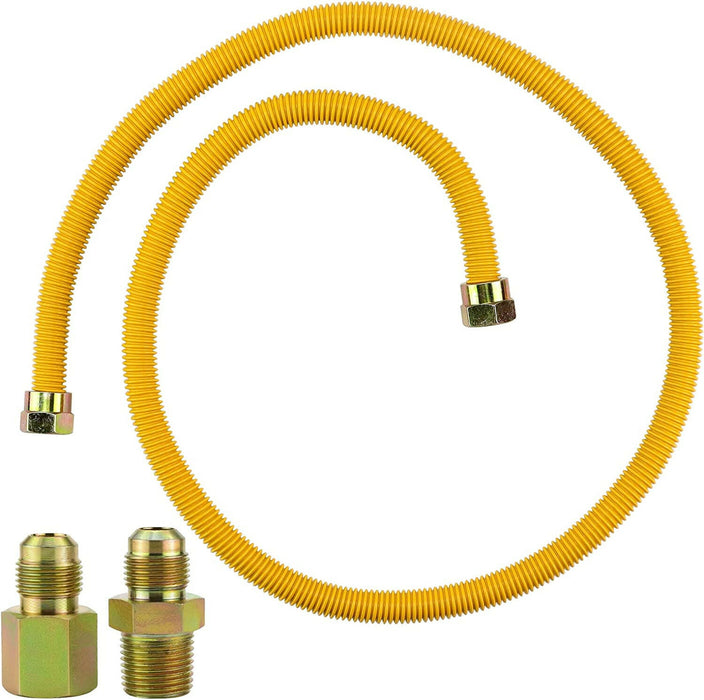 Eastman 3/4 in. MIP (1/2 in. tapped FIP) x 3/4 in. FIP (60" Length ...