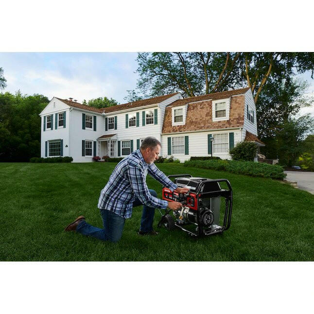 CRAFTSMAN 5000-Watt Gasoline Portable Generator – Saber Sales & Service