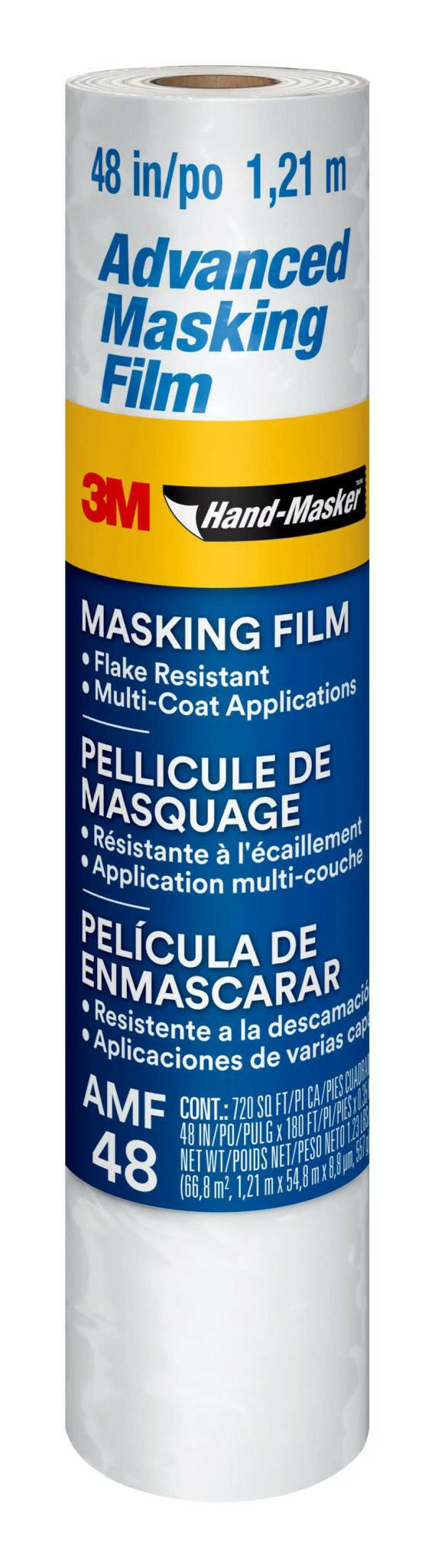 3M Hand-Masker 48 in. x 180 ft. x 0.4 mil Advanced Masking Film – Saber ...