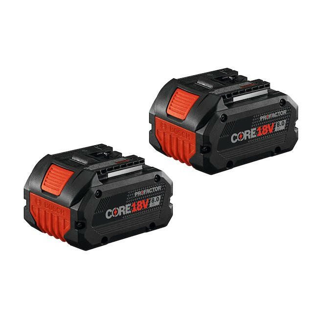 Bosch® PROFACTOR 18-Volt 2-Pack Lithium-ion Power Tool Battery – Saber ...