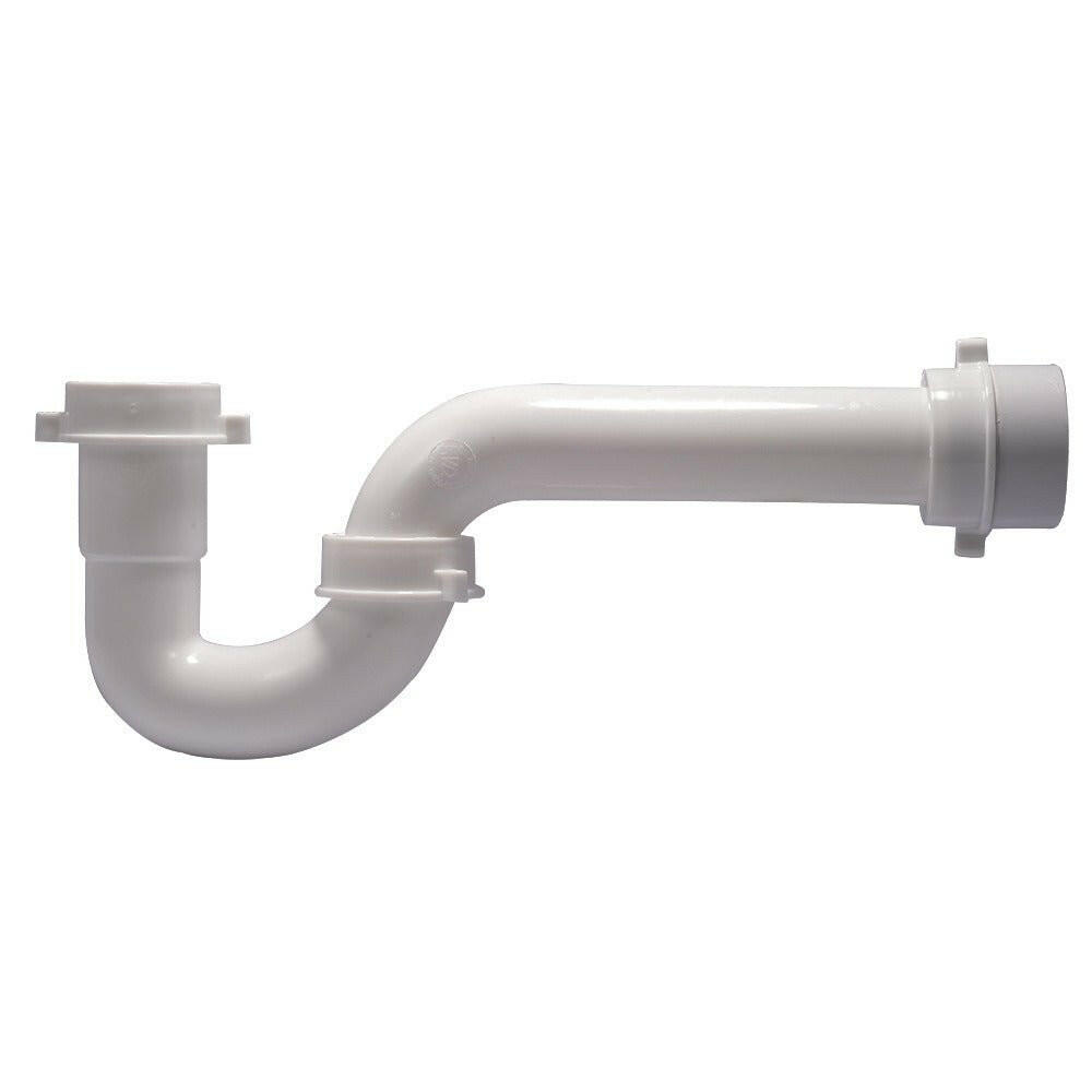 Eastman 1-1/2 in. P-Trap with Adapter – Plastic PVC White – Saber Sales ...
