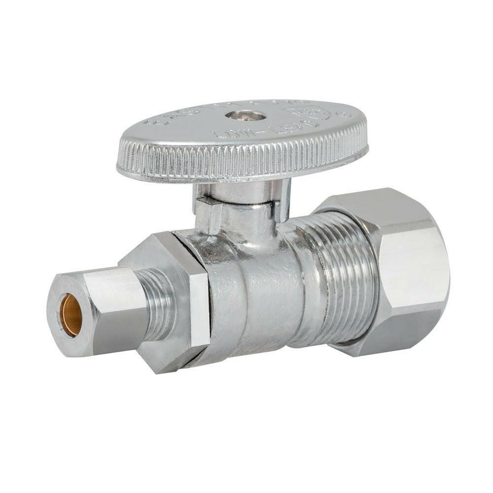 Eastman 1/4-Turn Stop Valve – 5/8 in. OD Comp x 1/4 in. OD Comp – Saber ...