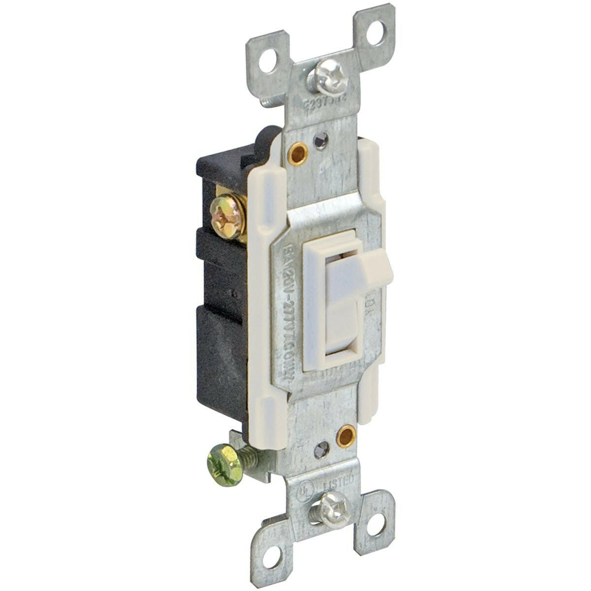 Eastman 3-Way Wall Toggle Switch – White – Saber Sales