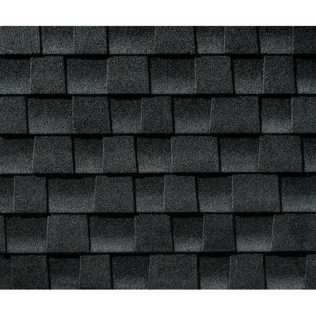 GAF Timberline HDZ 33.33-sq ft Charcoal Laminated Architectural Roof S ...